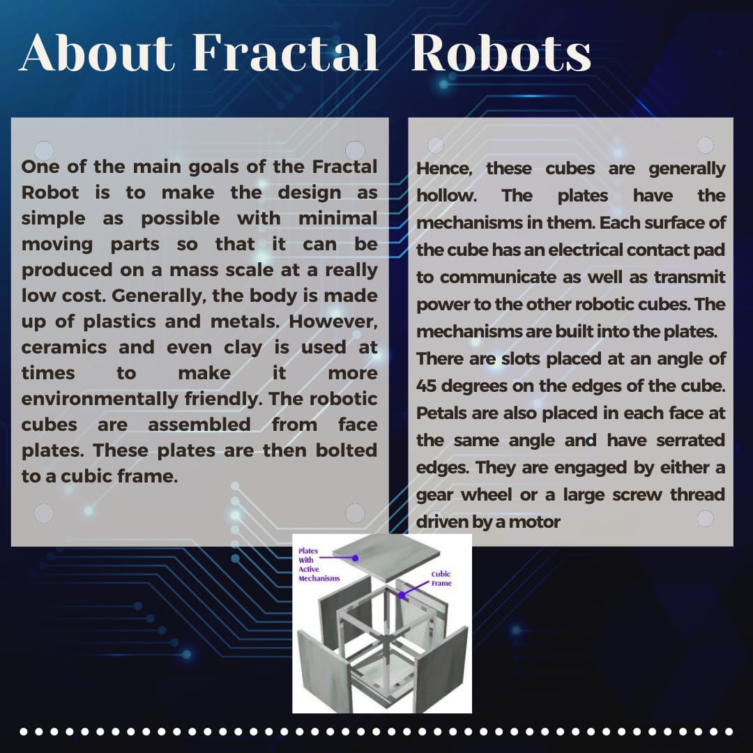 Fractal Robots – ISA Manipal – The official student section of the ISA ...
